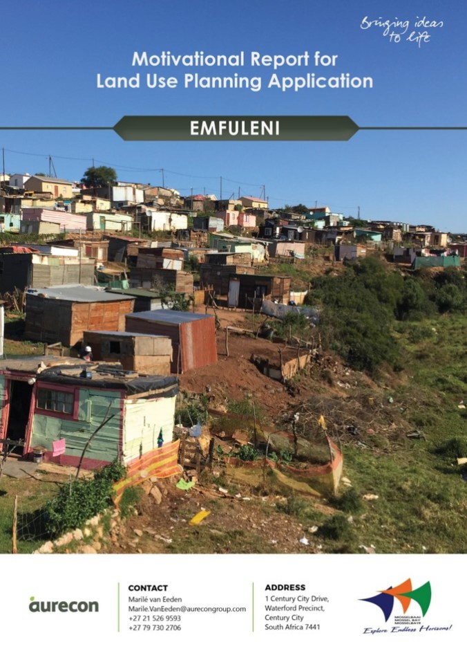 Town Planning Approvals for Phase 1 of the UISP | MB UISP